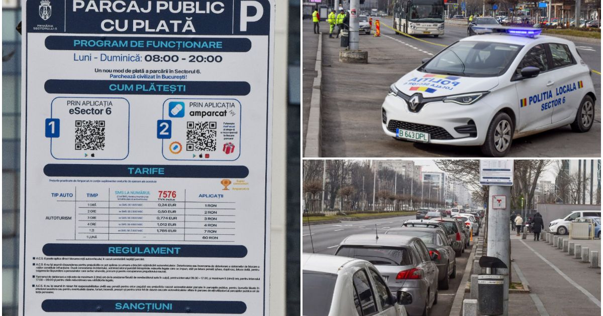 Parcare cu plata în Sectorul 6 din București: Cât costă un abonament ...