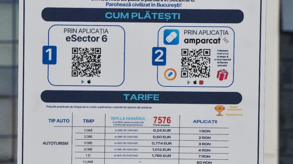 Parcare cu plata în Sectorul 6 din București: Cât costă un abonament ...