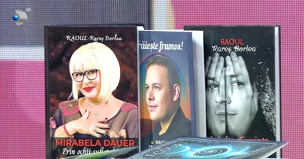 VIDEO „Este cea mai bună carte”. Raoul, un artist complex - Stirile Kanal D