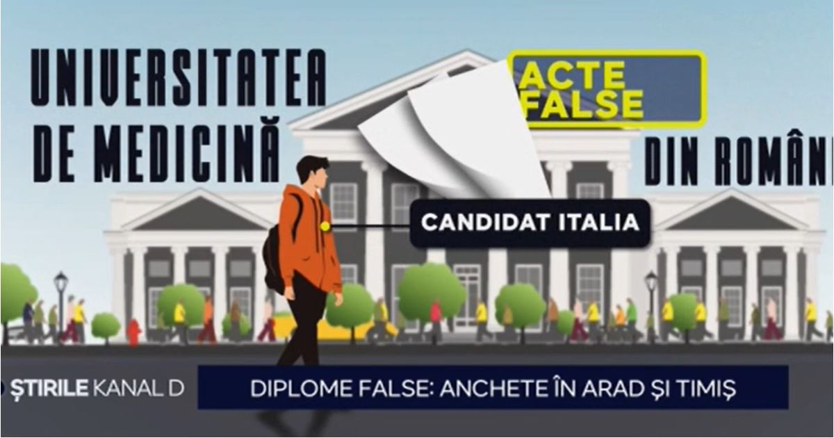 VIDEO Diplome false - anchete în Arad și Timiș - Stirile Kanal D