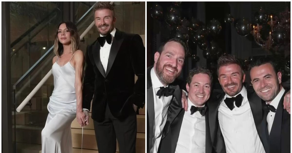 VIDEO Zeci de vedete la petrecerea lui David Beckham - Stirile Kanal D