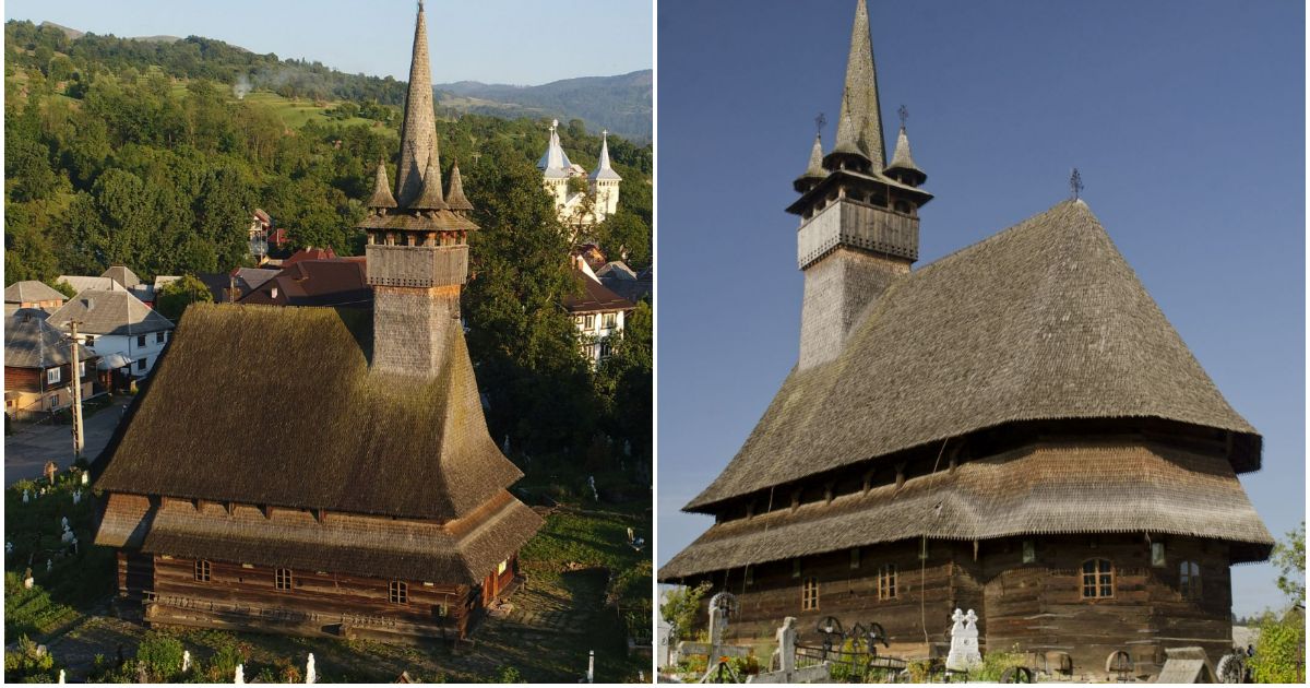 Biserica de lemn din Maramureș care uimește prin frumusețea sa: Este ...