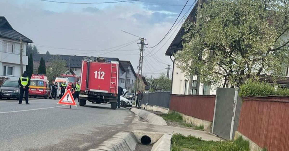 Accidentul care a trimis doi polițiști din Maramureș direct la spital ...