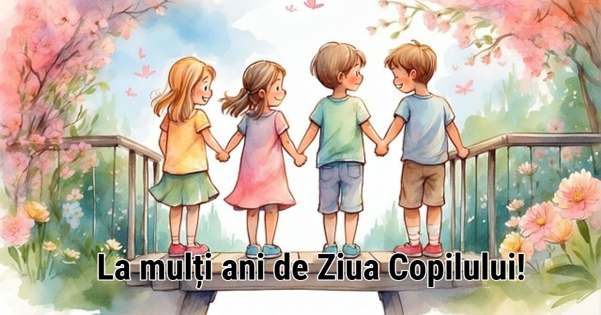 Ziua Copilului 2025: Mesaje și urări de 1 iunie. ”Să ai parte de o viață colorată, plină de ...