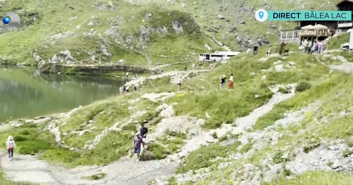 VIDEO Bâlea Lac, oaza de răcoare pe timp de caniculă - Stirile Kanal D