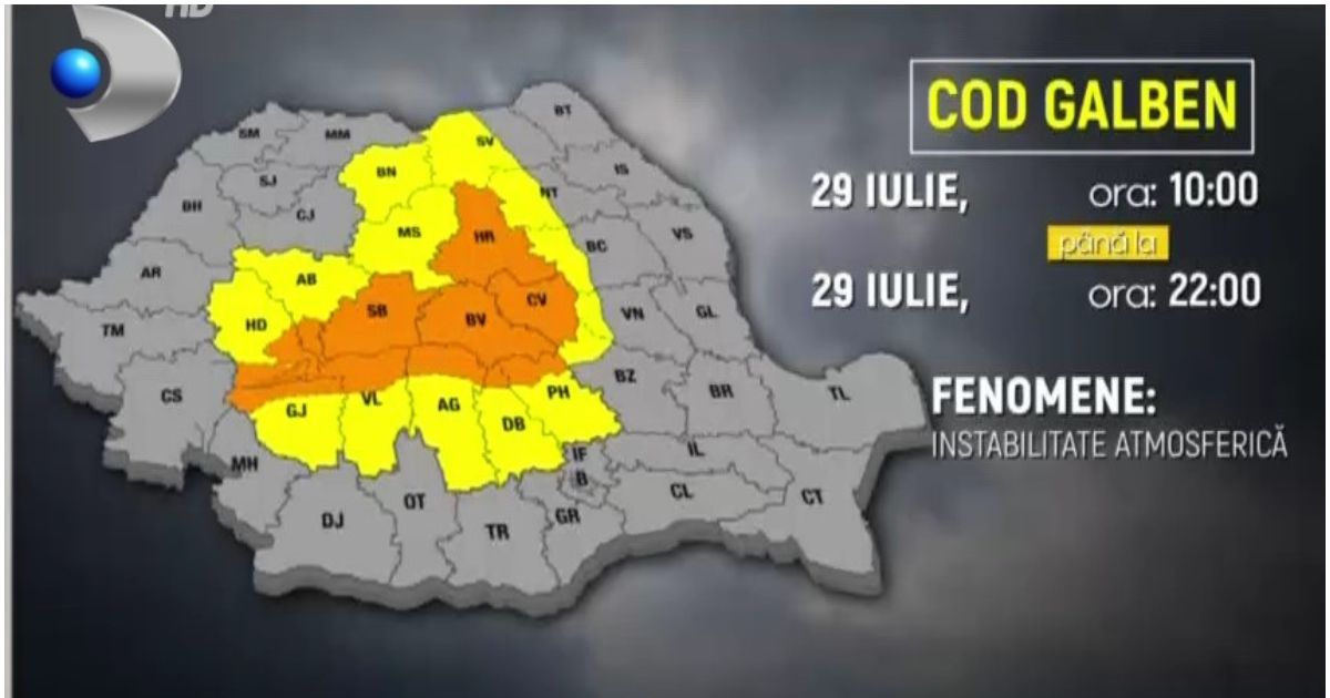 VIDEO Vremea în România: temperaturile scad treptat - Stirile Kanal D