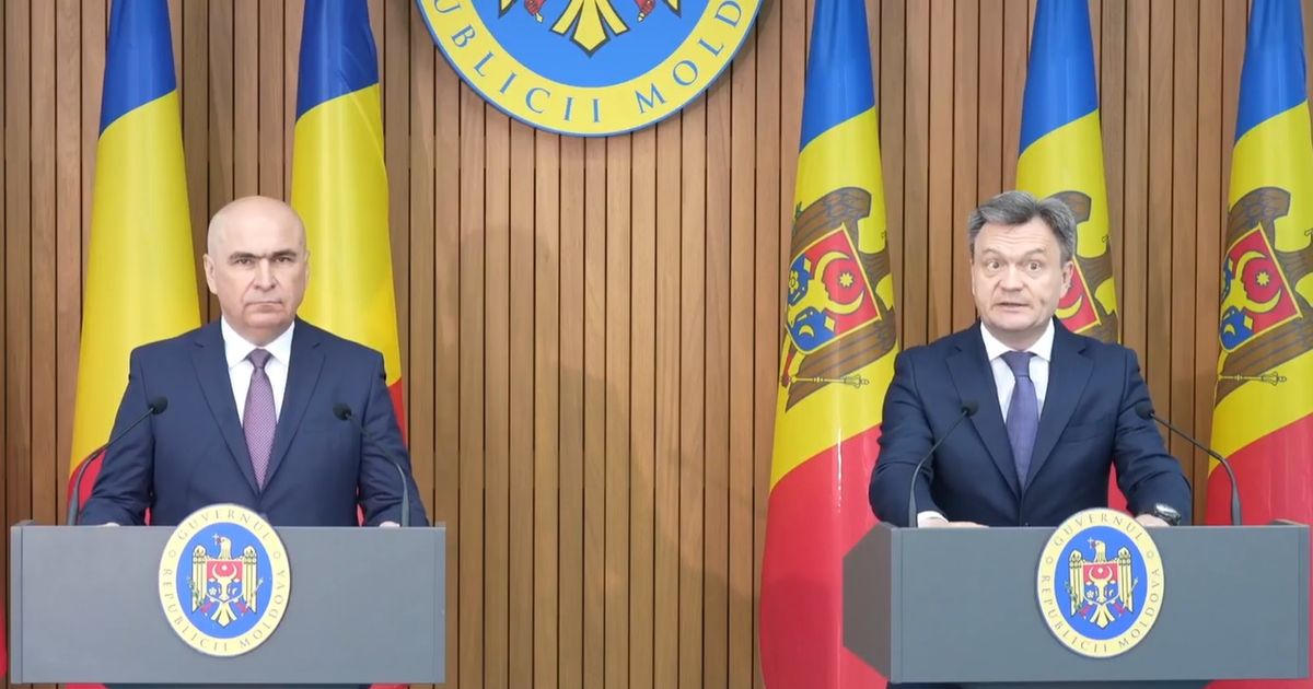 VIDEO Ilie Bolojan, vizită în Republica Moldova. Premierul a fost primit de omologul moldovean ...