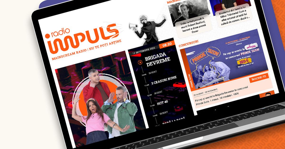 Radioimpuls.ro, site-ul oficial al Radio Impuls, un nou look pentru o ...