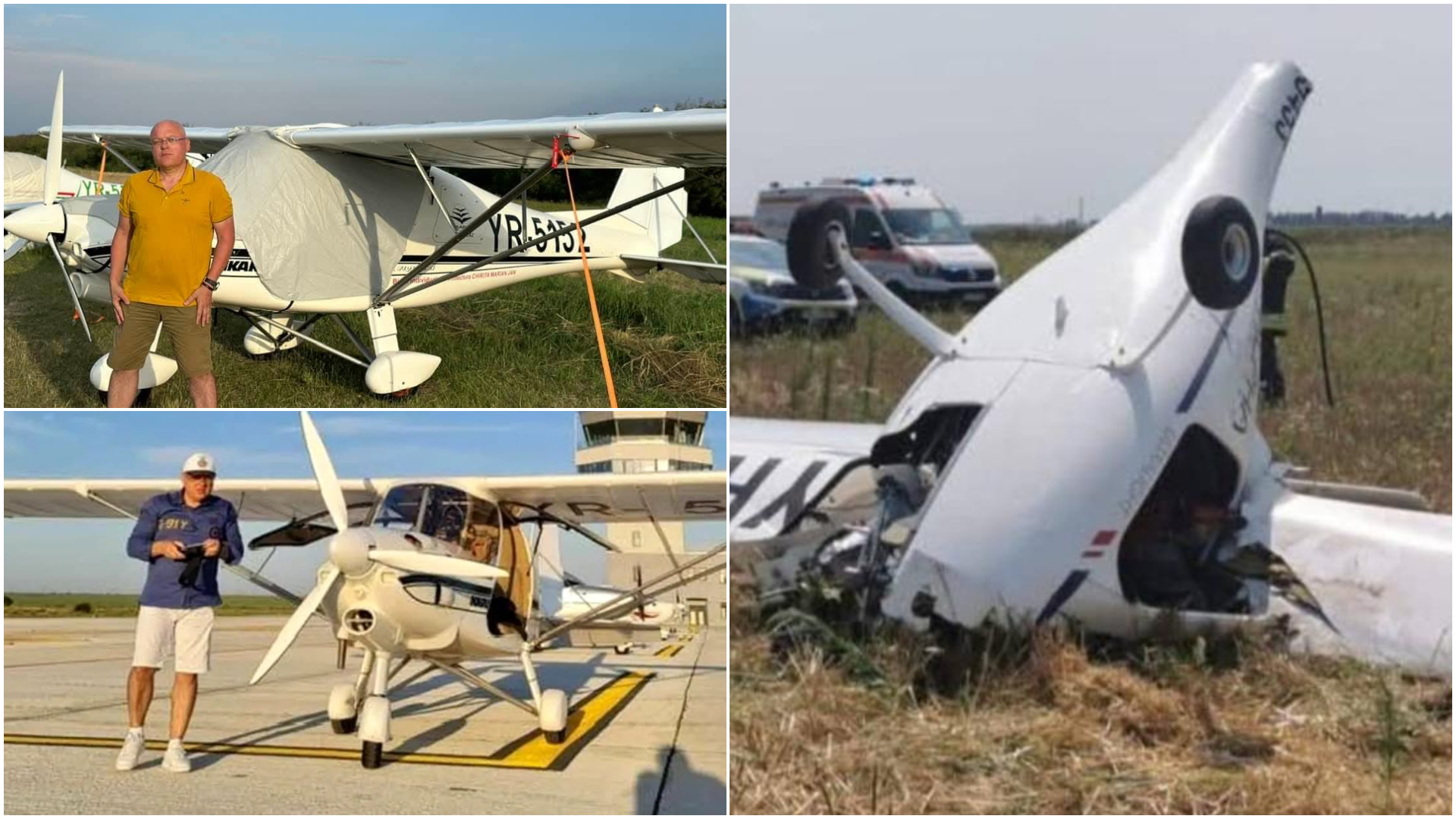 Consilierul AUR Marian Jan Chiriţa, rănit grav după accidentul aviatic ...