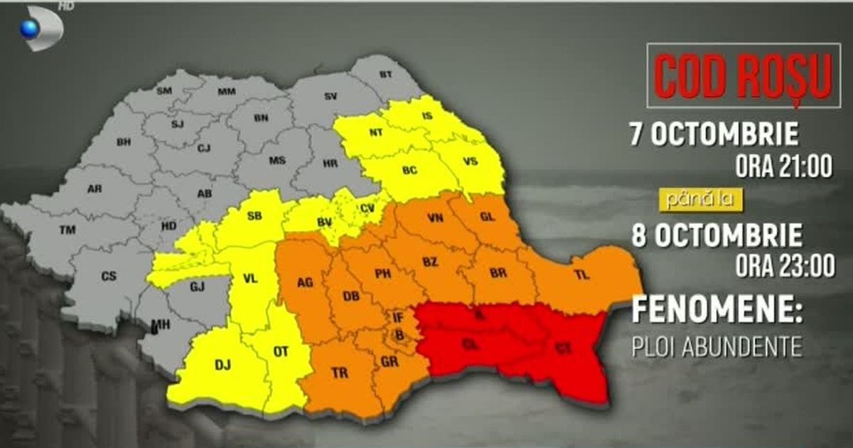 VIDEO Vreme rece și instabilă în mai multe regiuni ale țării. Constanța, Ialomița și Călărași ...