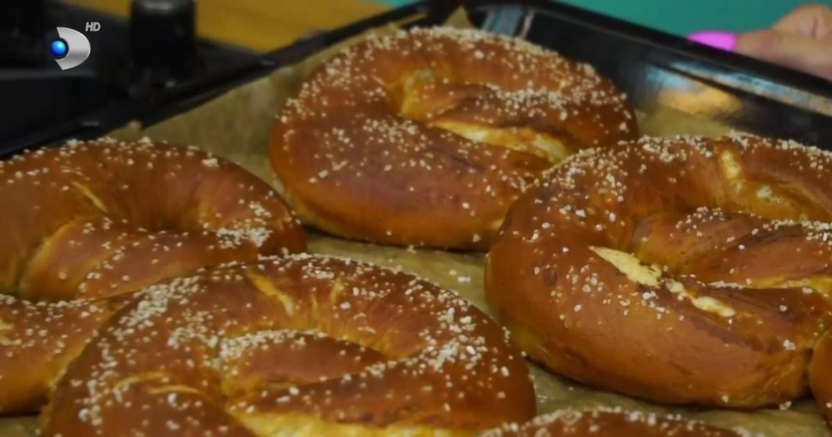 VIDEO Rețeta zilei: covrigi de casă. Ce ingrediente sunt necesare ...