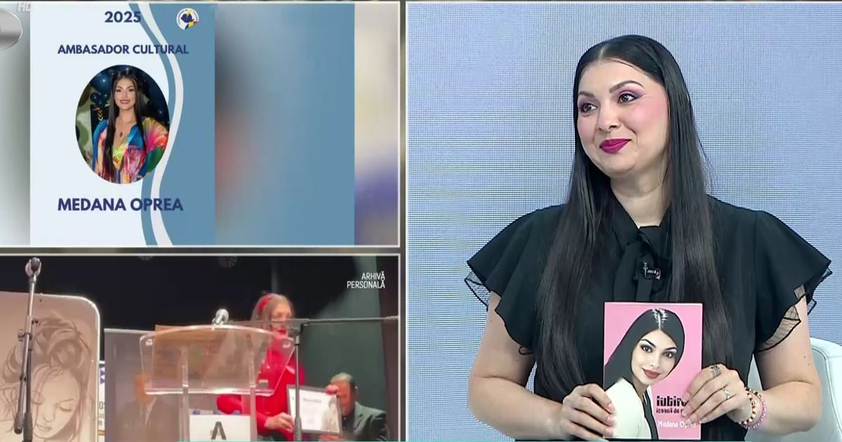 VIDEO „Am cunoscut oameni valoroși”. Medana Oprea, premiată în Spania ...