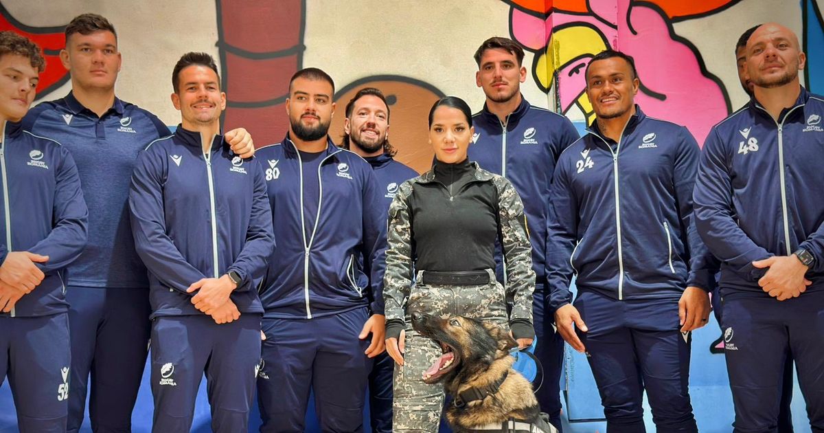 Naționala de Rugby a României și MAI au ajuns la Colegiul Național ...