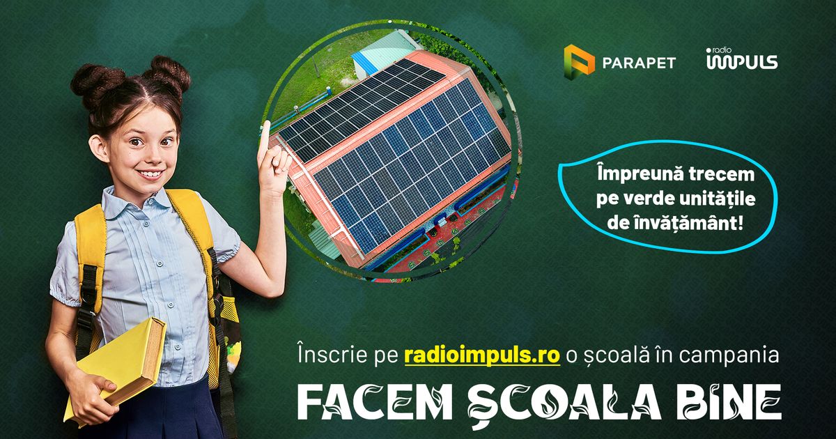 “Facem Şcoala Bine”, campania Radio Impuls, lansează o nouă provocare ...