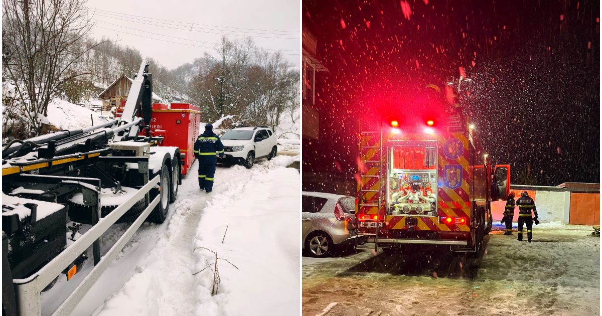 VIDEO România, lovită de vremea extremă. Viscolul și zăpada au afectat ...