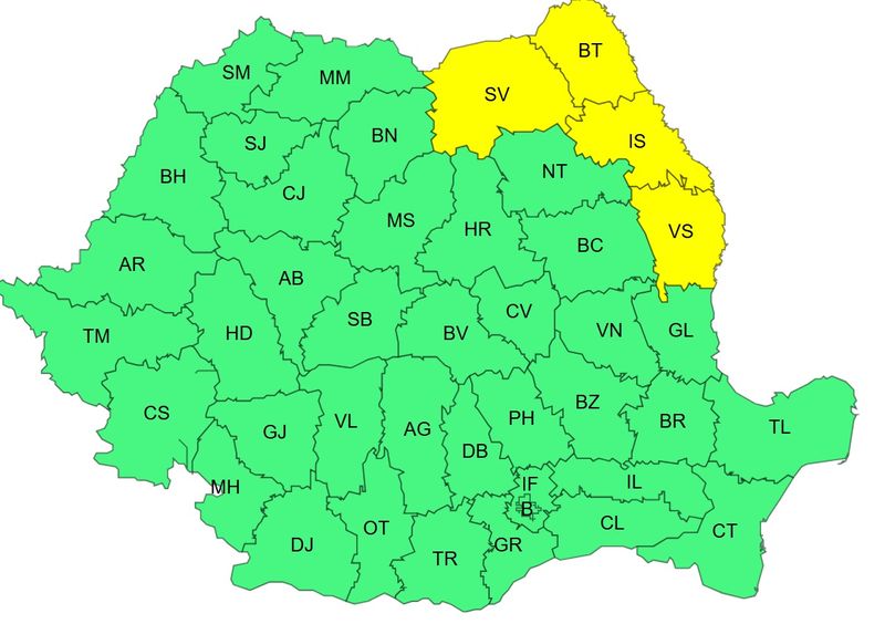 Vremea extrem de rece nu pleacă din România. Se anunță -12 grade în ...