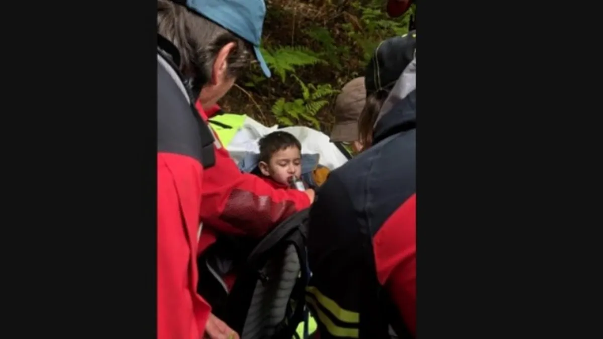 UPDATE VIDEO Copilul dispărut din Sibiu a fost găsit. Primele imagini ...
