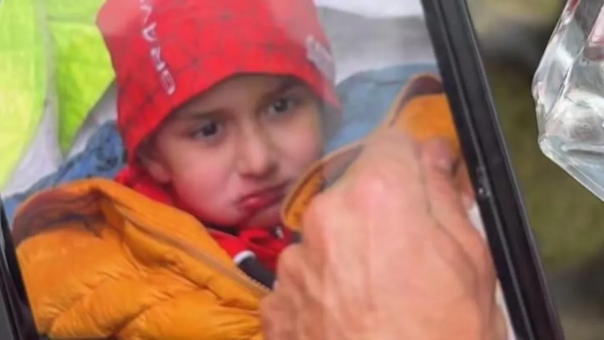UPDATE VIDEO Copilul dispărut din Sibiu a fost găsit. Primele imagini ...