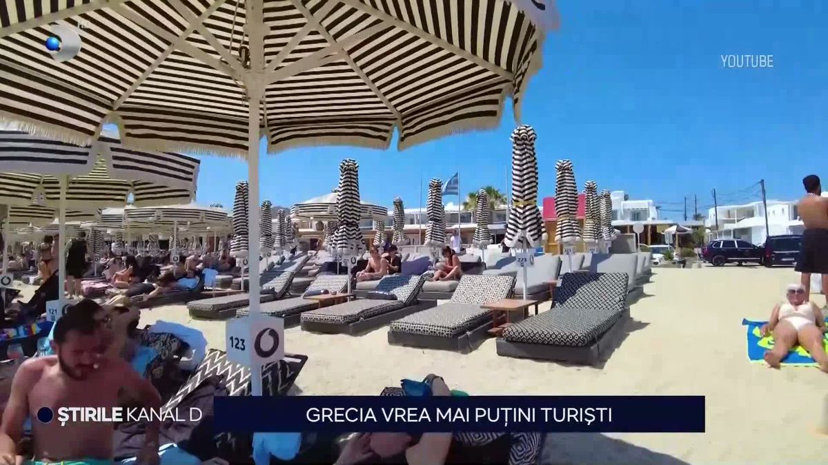 VIDEO Grecia limitează turismul de masă, în timp ce România duce lipsă ...