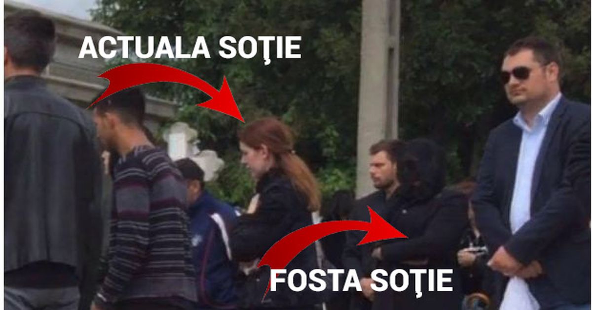 Dan Condrea, condus la groapa de ambele sotii, indoliate! Cele doua ...