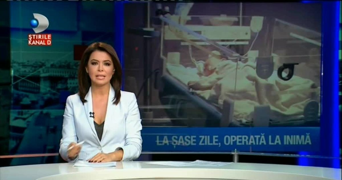 VIDEO: Operatie de succes in Romania. O fetita de numai 6 zile, nascuta ...