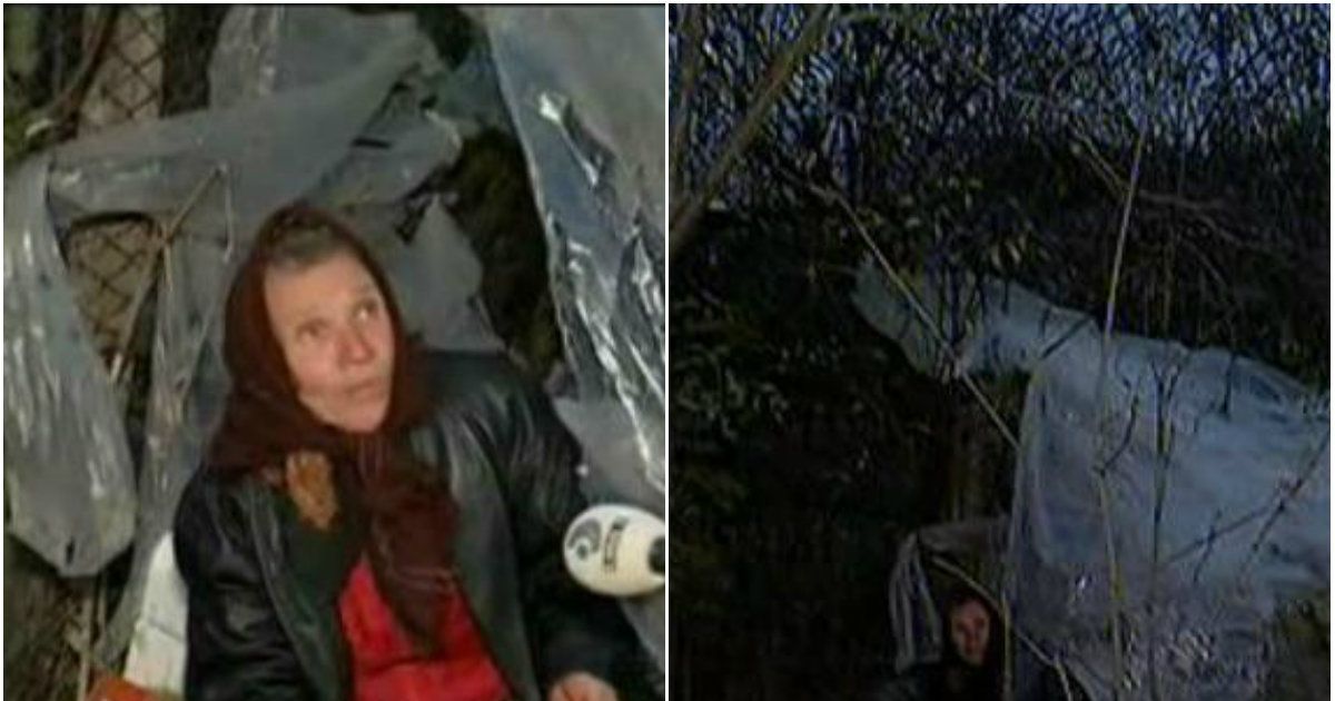 Povestea batranei care a ajuns la 70 de ani sa doarma in fata casei ...