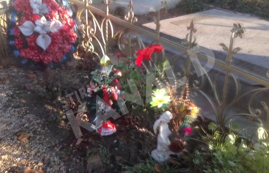Parintii lui Ionut Anghel au inceput sa impodobeasca mormantul ...