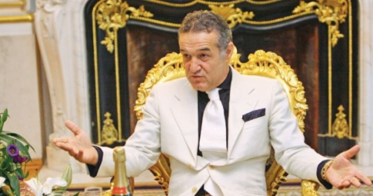 Cum arata dormitorul din palatul lui Gigi Becali - Stirile Kanal D