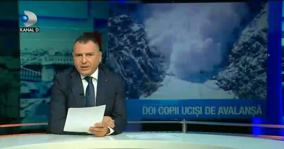VIDEO: Avalansa in Muntii Retezat. Doi copii de 13 si 14 ani au murit ...