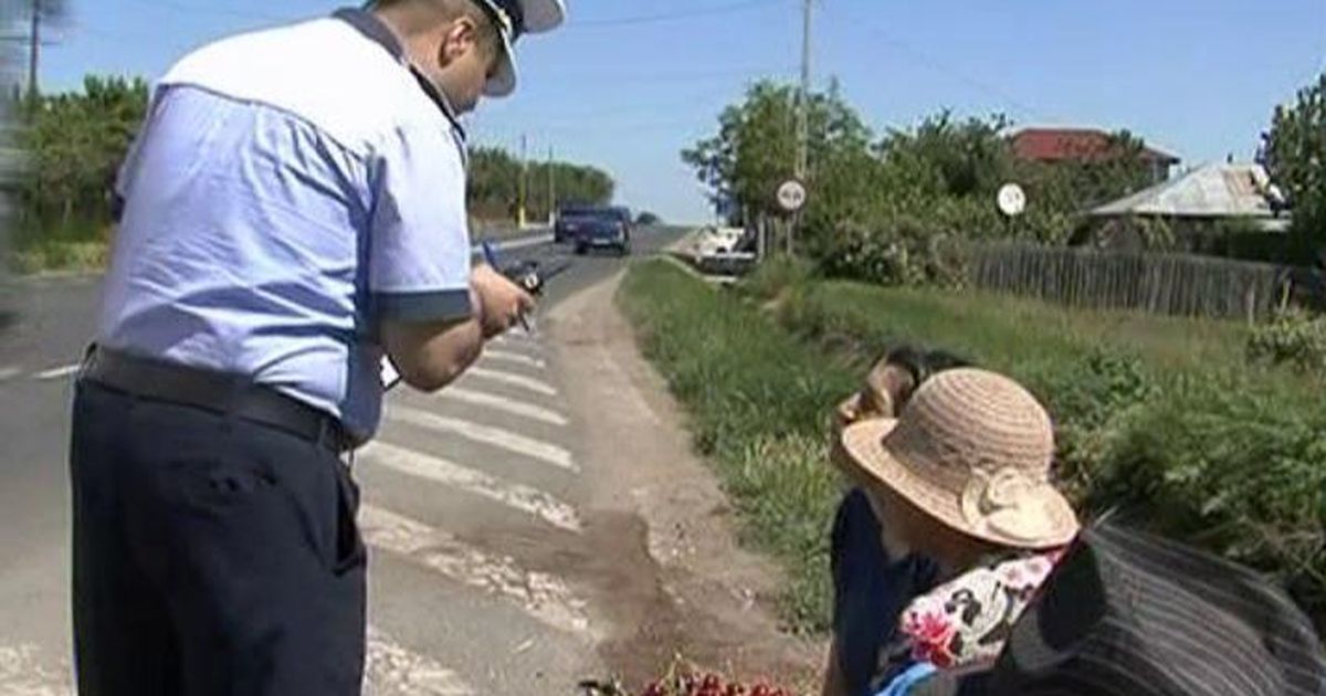 Razie la comerciantii de cirese de pe E85. Cei mai multi amendati sunt ...