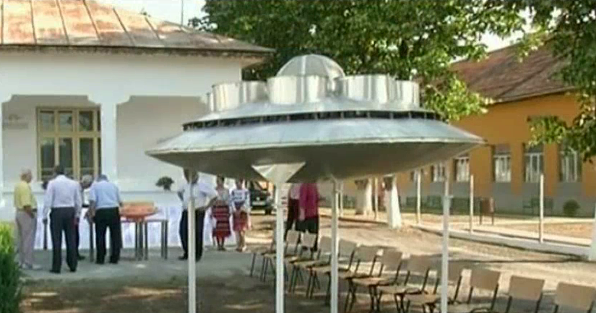 Un inginer din Oltenia a reusit sa reproduca o farfurie zburatoare ...