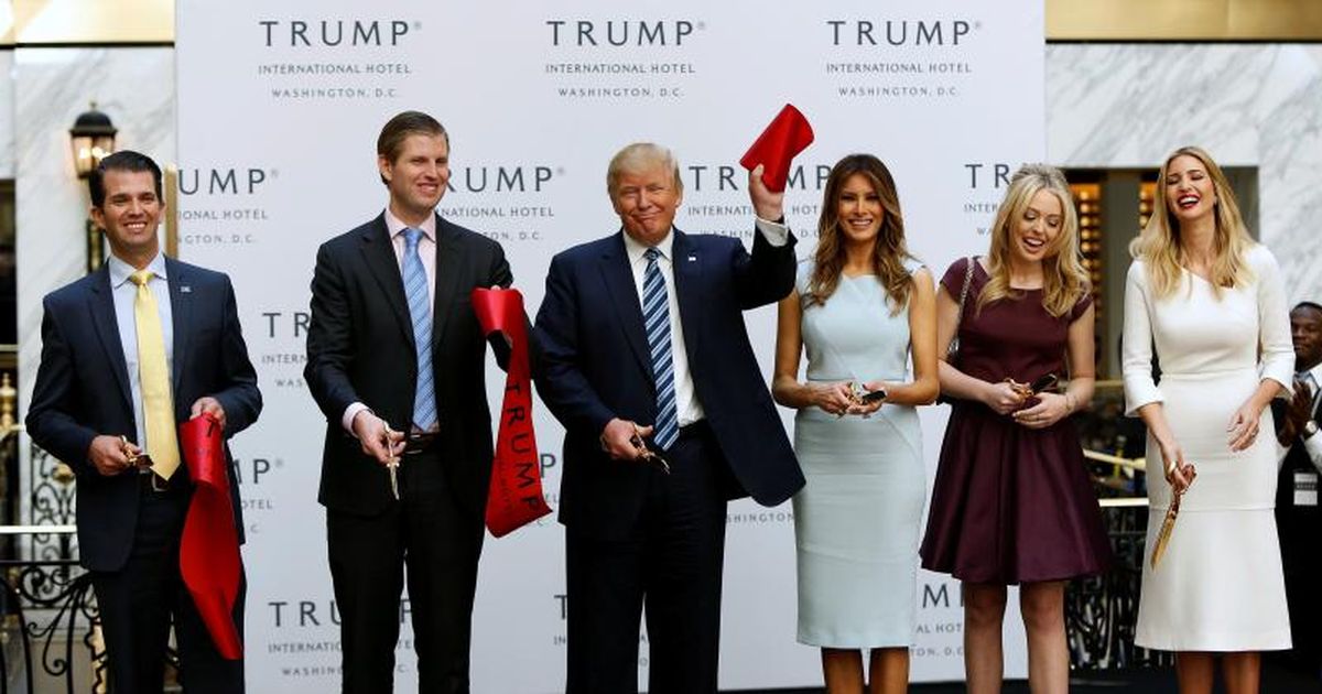 Copiii lui Trump vor acces la informatii strict secrete - Stirile Kanal D