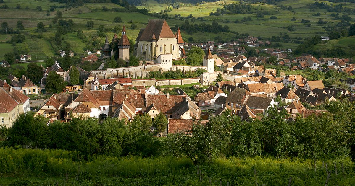 Comuna Biertan comparata de americani cu un tinut de poveste: "Parca ...
