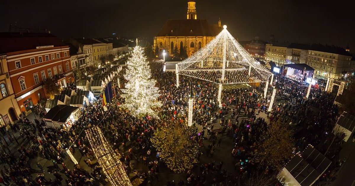 Un târg de Crăciun din România, în topul celor mai frumoase din Europa ...