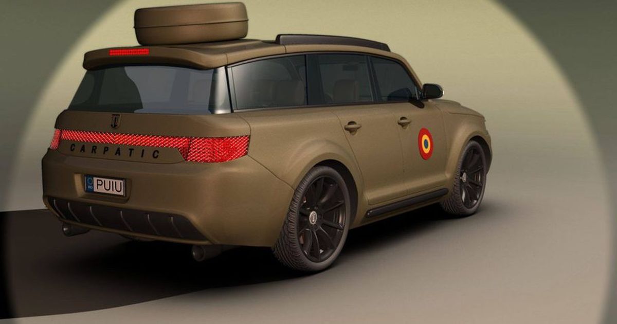 Noul concept SUV Aro Carpatic! Cum ar putea arata jeep-ul romanesc ...