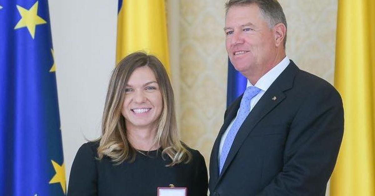 Simona Halep a intrat în conflict cu familia lui Klaus Iohannis ...
