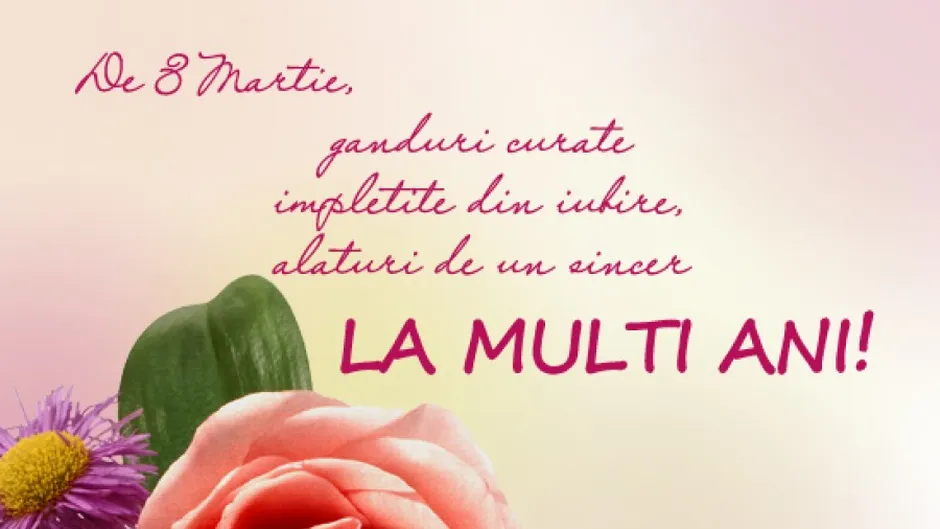 Mesaje de 8 Martie 2020. Felicitări, urări și imagini cu text - Stirile ...