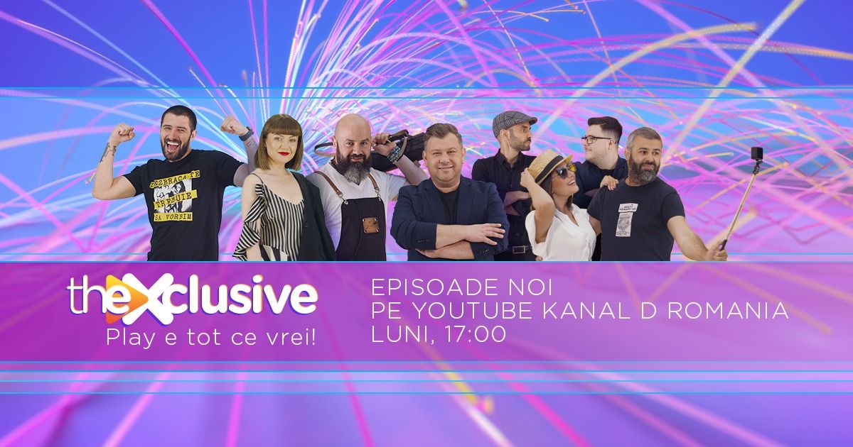 theXclusive este pe YouTube Kanal D Romania! Iata ce v-am pregatit saptamana viitoare! Fiti cu ...