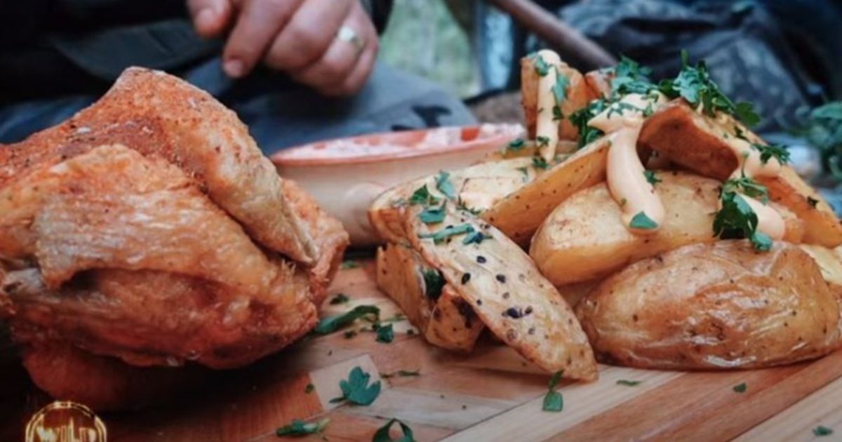 Rețetă de pui fript și cartofi prăjiți - KFetele
