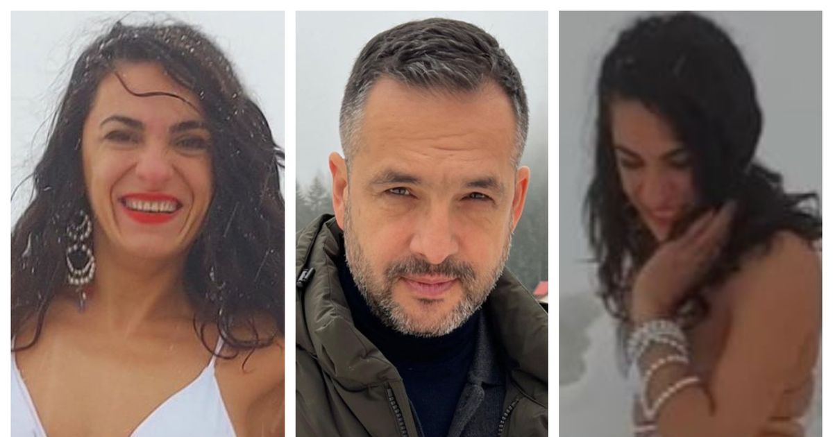 VIDEO Mihaela Coșerariu s-a filmat dezbrăcată în zăpadă! Fosta soție a ...