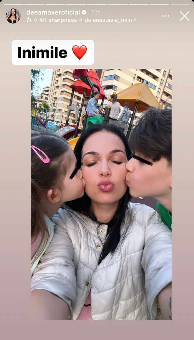 „Miracol din pântecul meu” Deea Maxer a postat pe pagina sa de ...