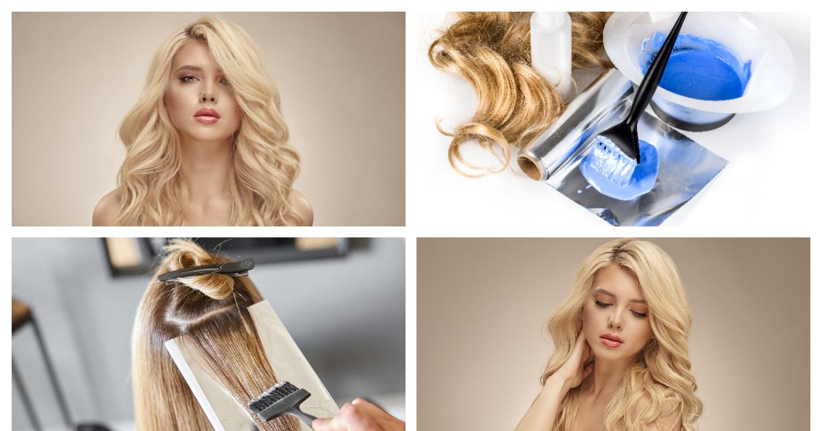 Cum poți prepara vopsea pentru părul blond, chiar la tine acasă! Trucul ...