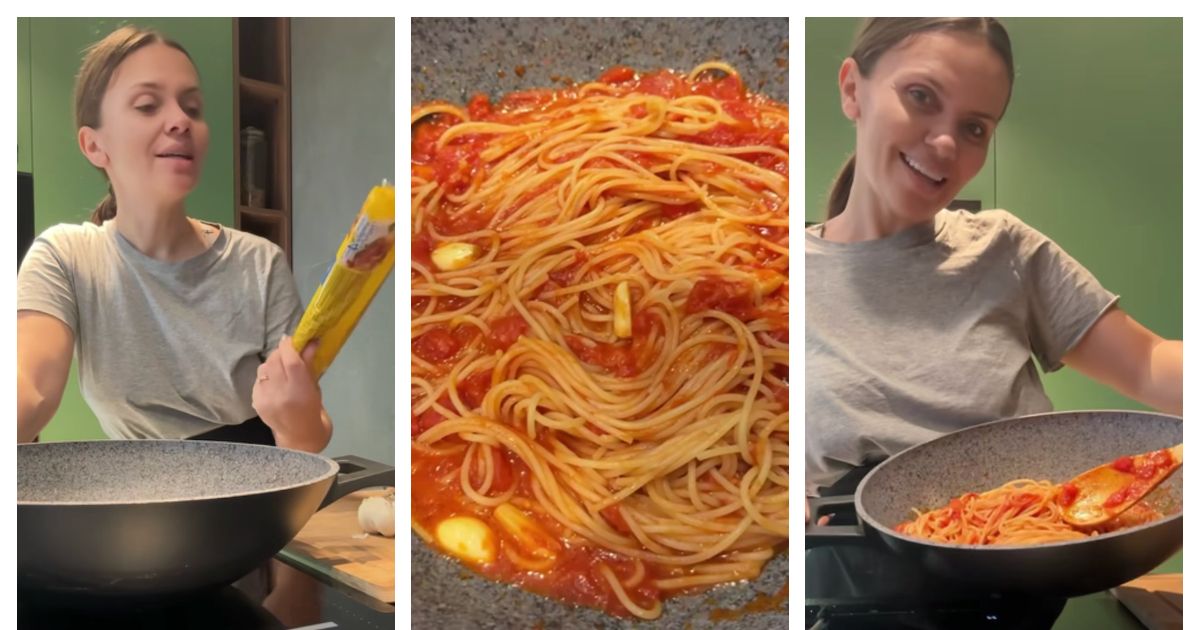 „Prânz rapid, delicios, care e pe placul întregii familii! Paste cu sos roșu!” Rețeta de paste ...