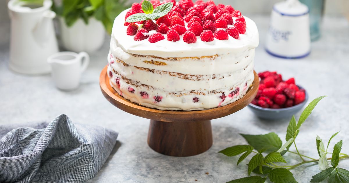 Tort cu zmeură. Pe cât de bine arată, pe atât de gustos este! - KFetele