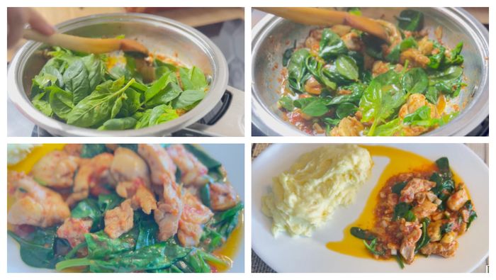 „Gustos și arată foarte bine!” Rețeta puiului gratinat cu baby spanac a ...