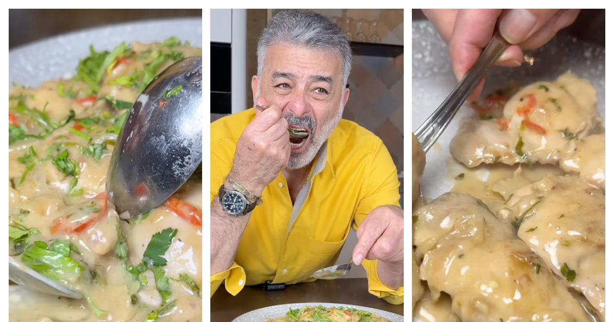 „Serviți cald cu coriandru tocat deasupra și orez alb.” Rețeta de pui ...