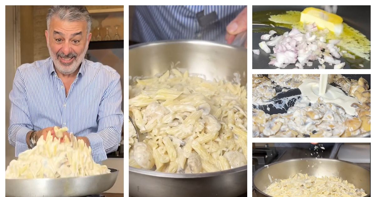 „Serviți cald cu parmezan ras deasupra!” Rețeta de paste cremoase cu ...