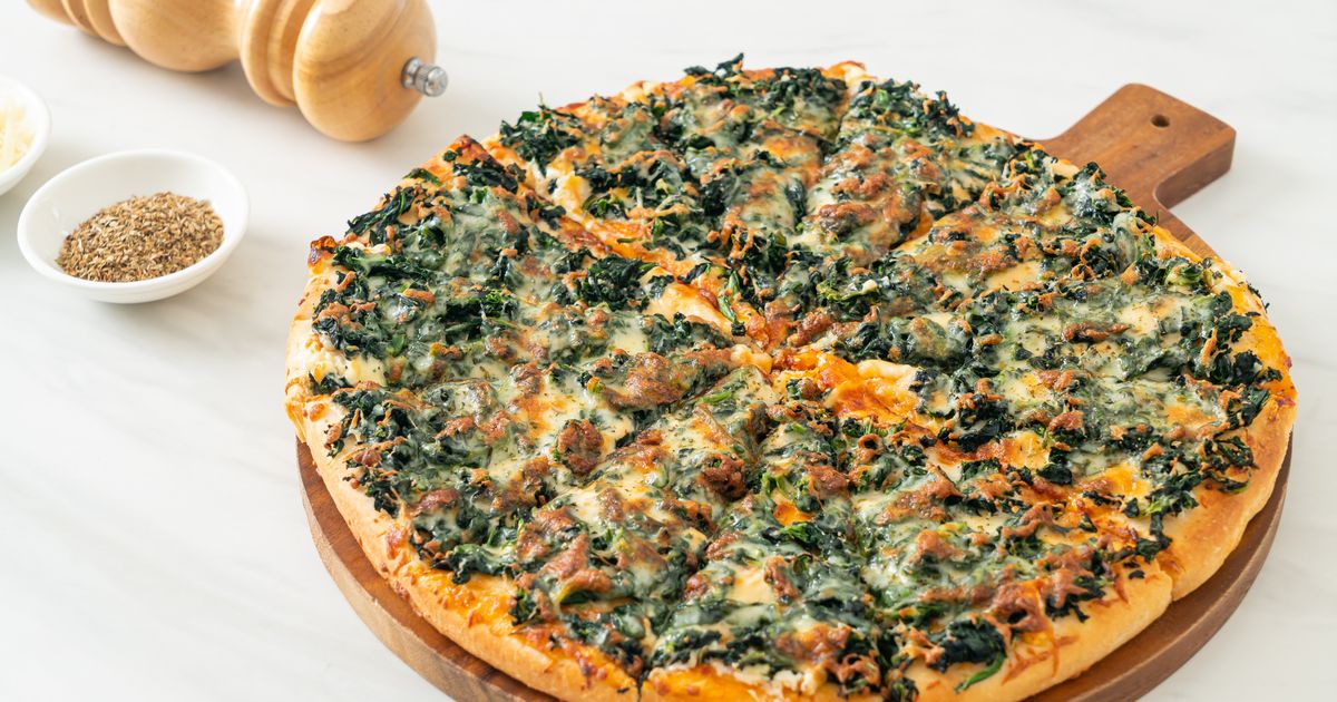 Pizza cu spanac. O variantă sănătoasă și sățioasă! - KFetele