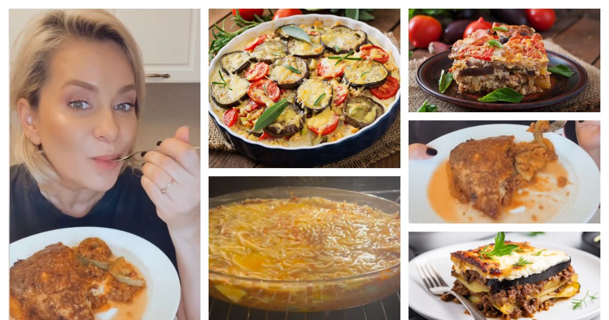 Musacaua cu dovlecei, rețeta de familie a Paulei Chirilă, perfectă ...