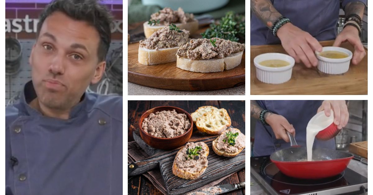 Pateu de casă, rețeta ușoară pregătită de chef Ștefan Popescu. “Punem o ...